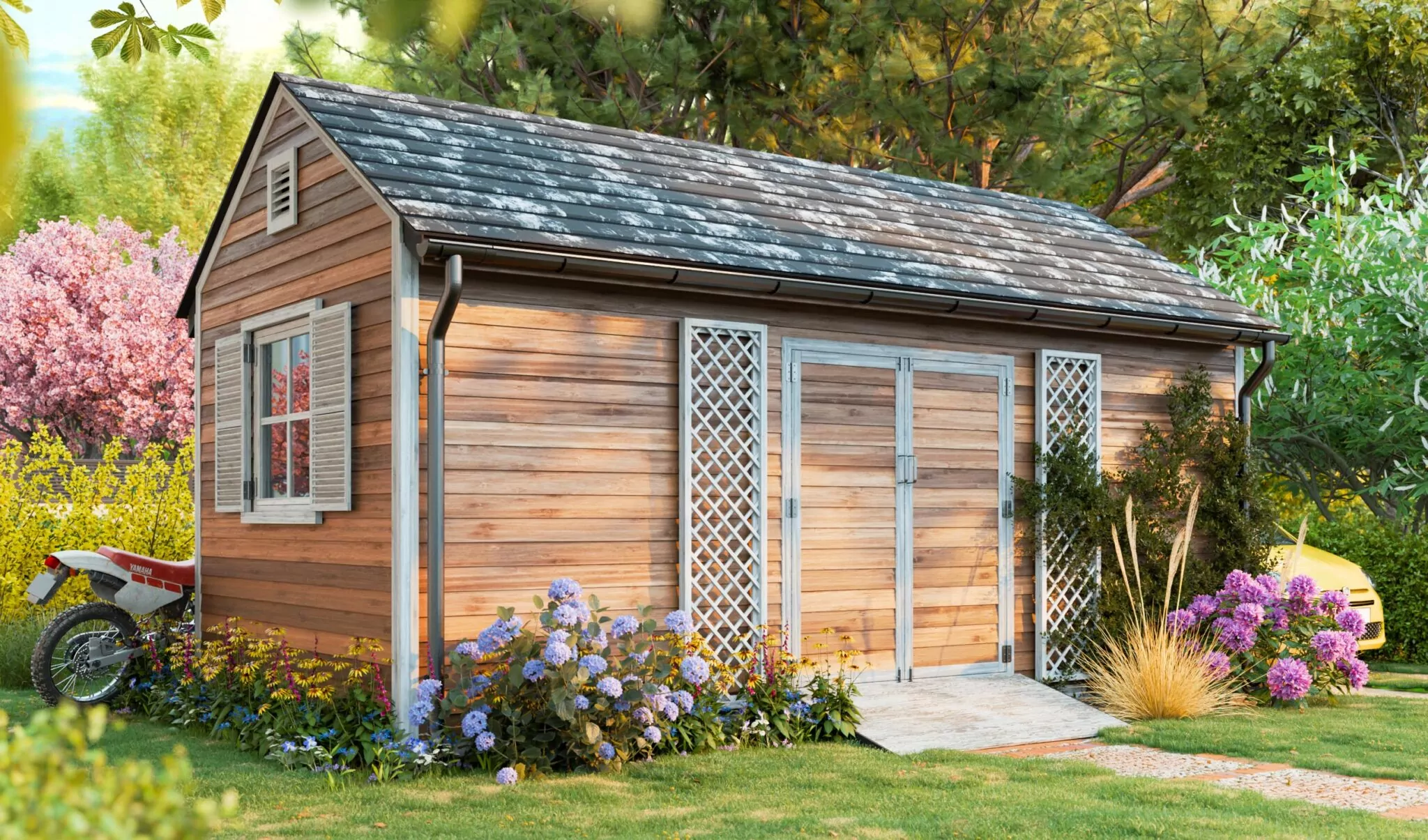 100 Free DIY Shed Plans - Craftcamp™