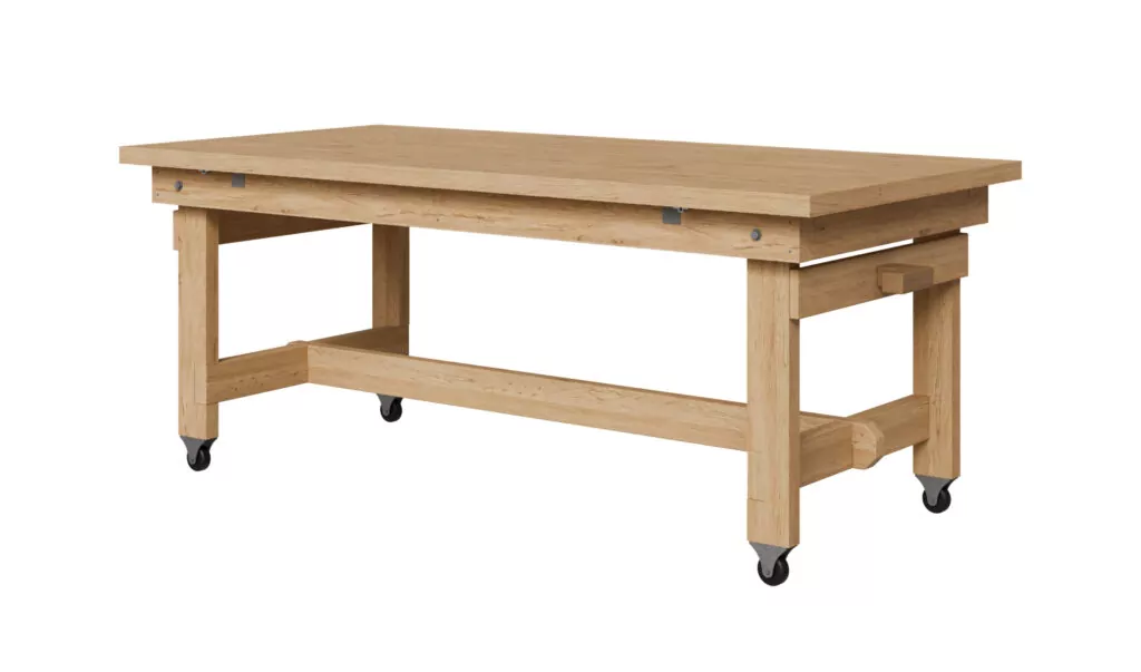 Wall Mounted Folding Workbench Plans - Craftcamp™