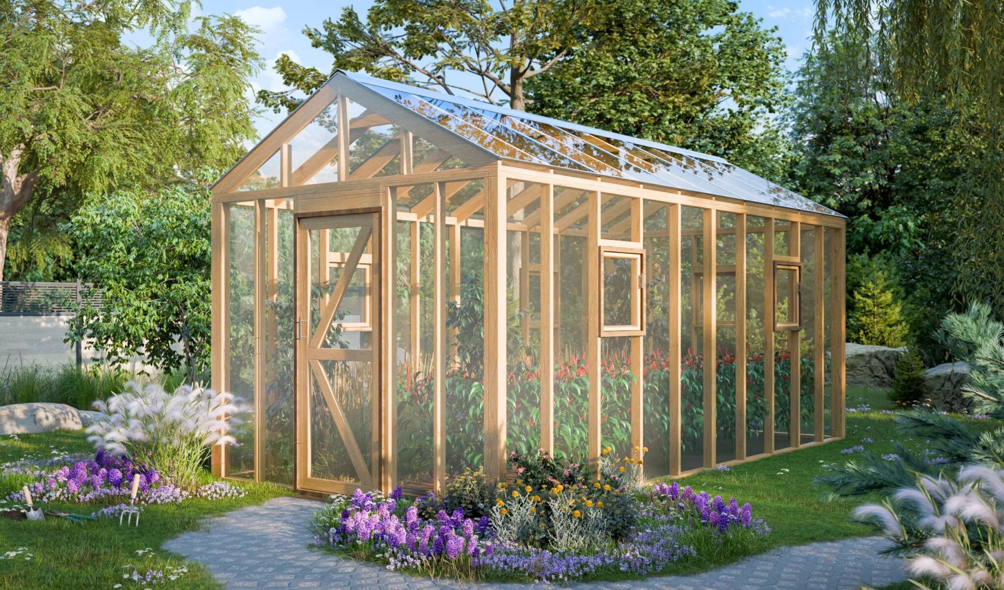 16 Free DIY Greenhouse Plans - Craftcamp™