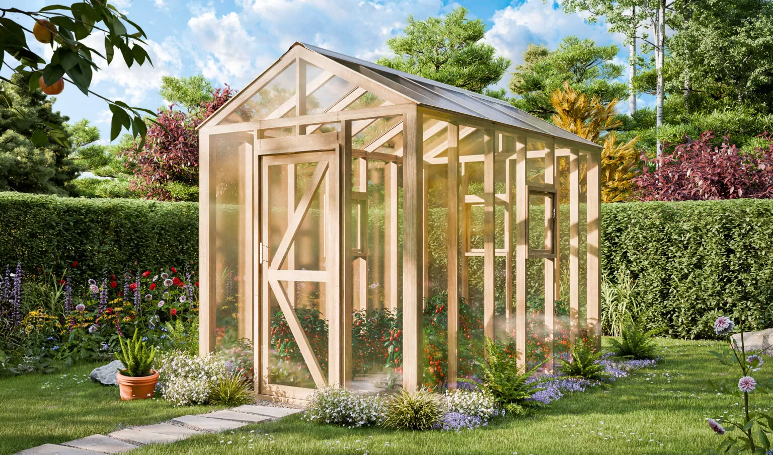 16 Free DIY Greenhouse Plans - Craftcamp™