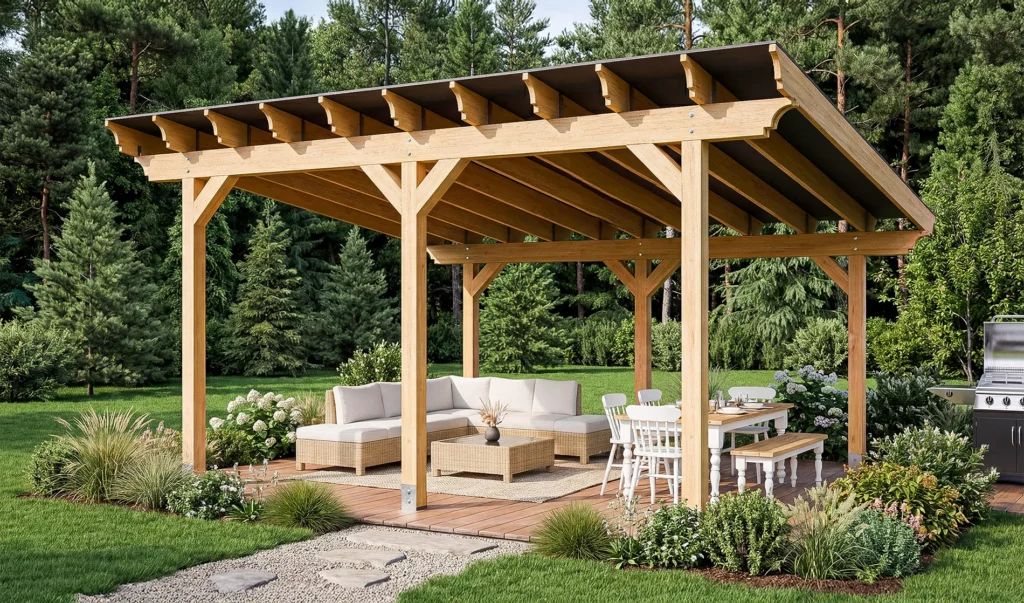 16x20 Backyard Gazebo Plans - Craftcamp™