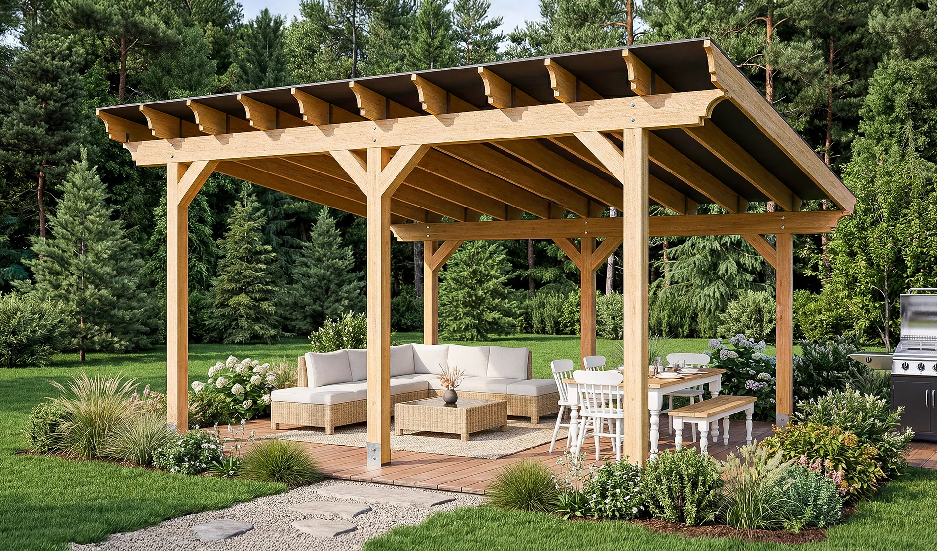 16x20 Backyard Gazebo Plans - Craftcamp™