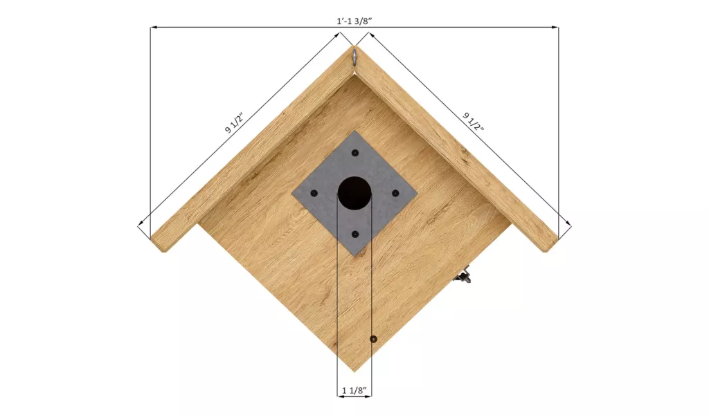 Hanging Wren Birdhouse Plans - Craftcamp™